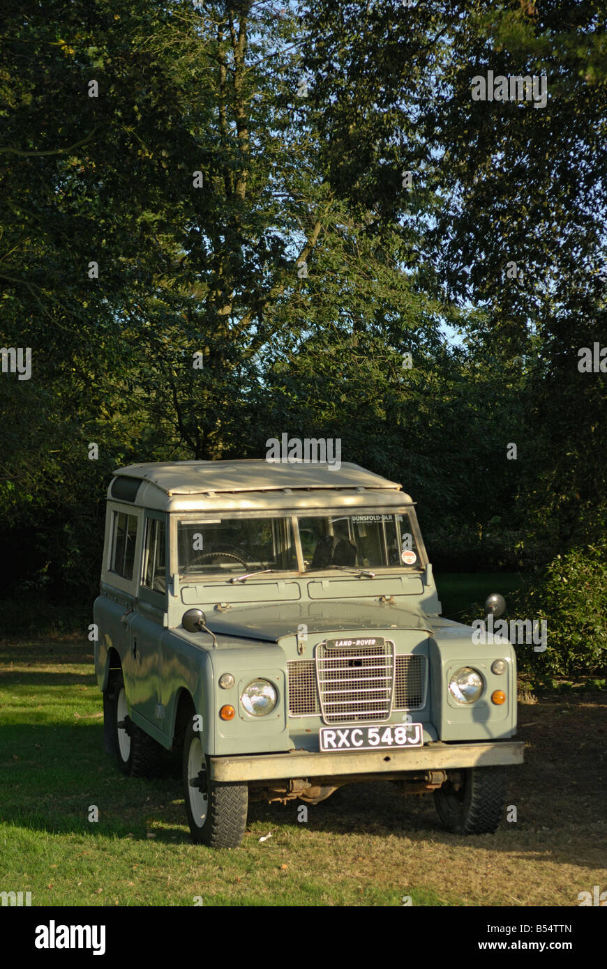 Historic Land Rover Series 3 SWB Station Wagon. Exhibited at the ...