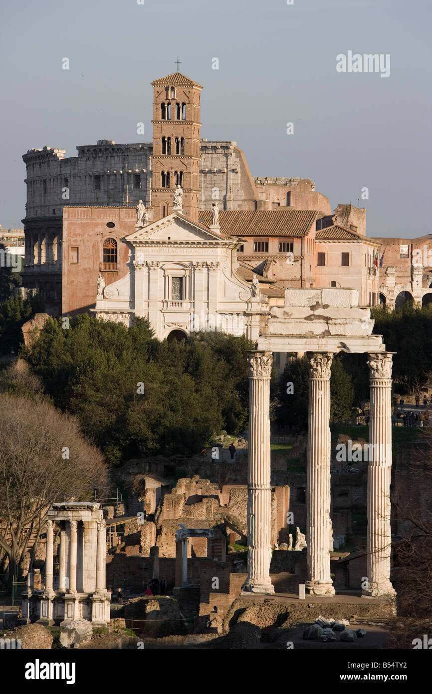 Roman Forum, Rome. Italy Stock Photo - Alamy