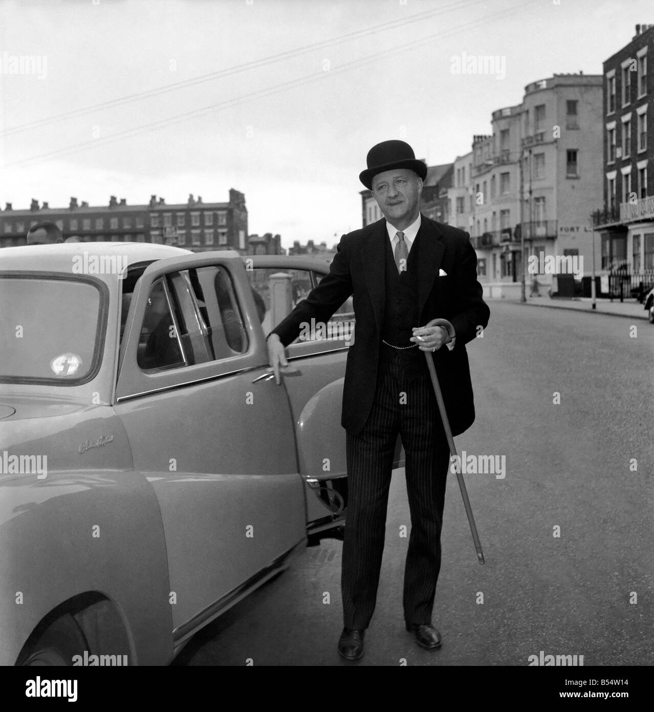 Conservative Party Conference. Rab Butler seen here at Conference ...