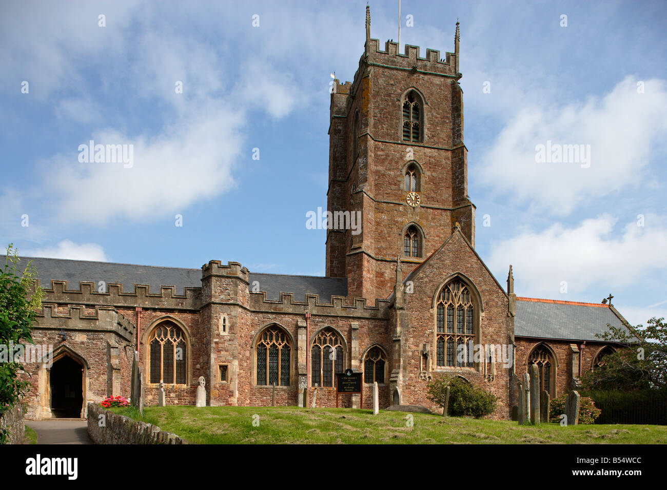 St. george church dunster hi-res stock photography and images - Alamy