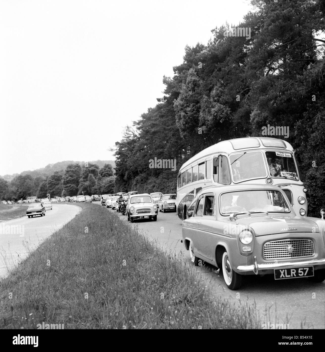 1960 1960s cars traffic on hi-res stock photography and images - Alamy