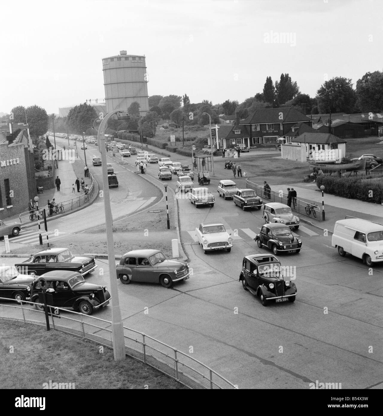 1960 1960s cars traffic on hi-res stock photography and images - Alamy