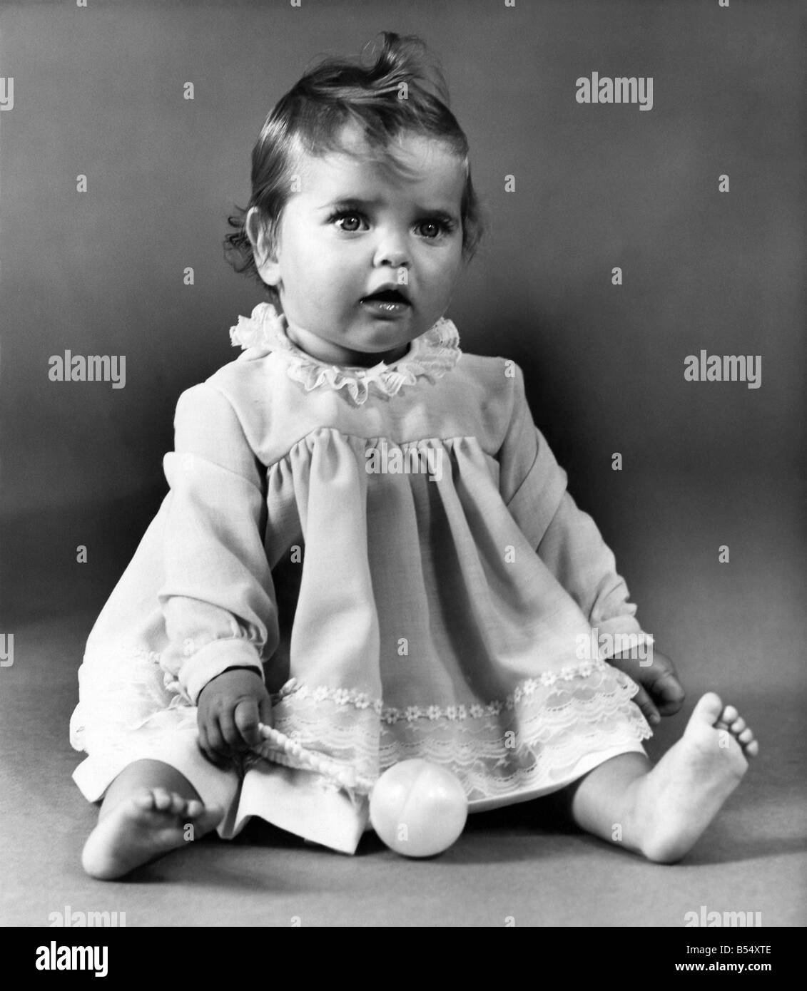 Children - Babies. August 1965 P012119 Stock Photo - Alamy