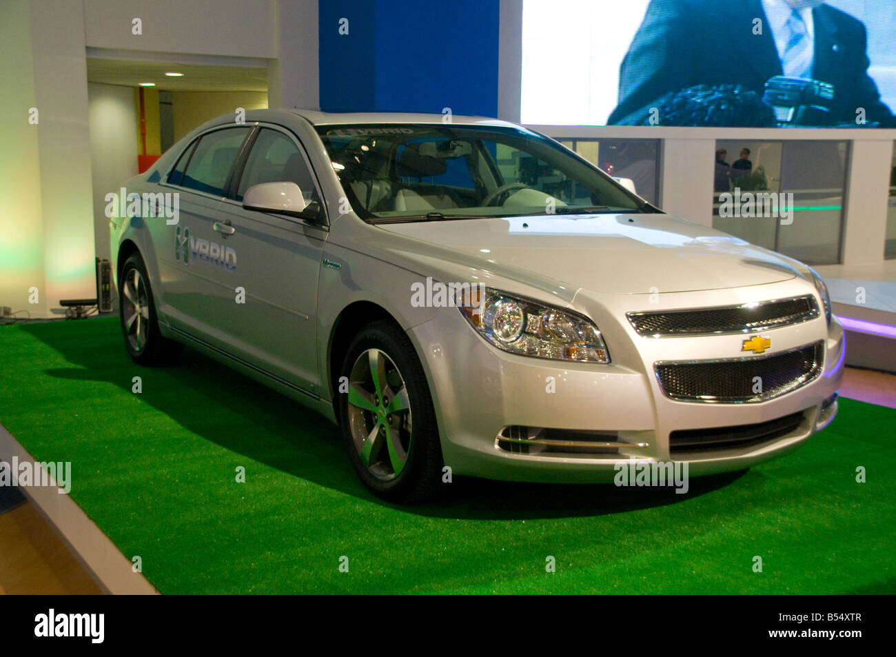 Chevrolet Hybrid Car Stock Photo - Alamy