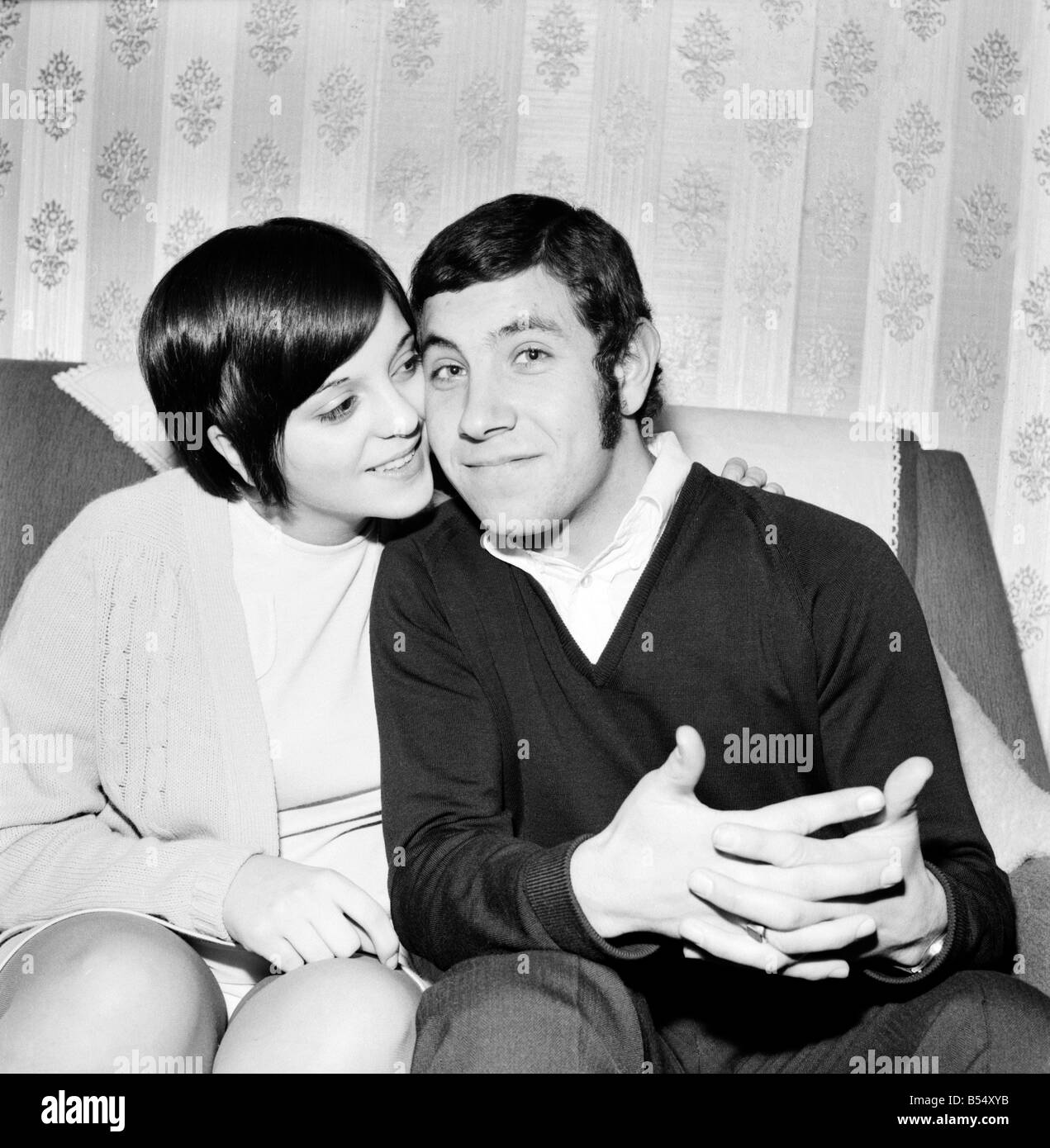 Luciano Masiello of Charlton Athletic with his fiancee Linda Redpath ...