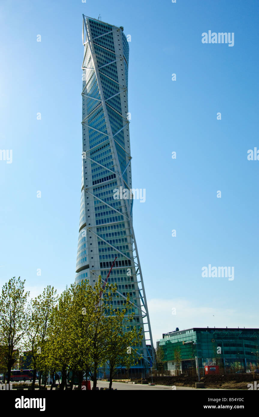 Turning Torso in Malmö Sweden designed by Santiago Calatrava 190m 625ft ...
