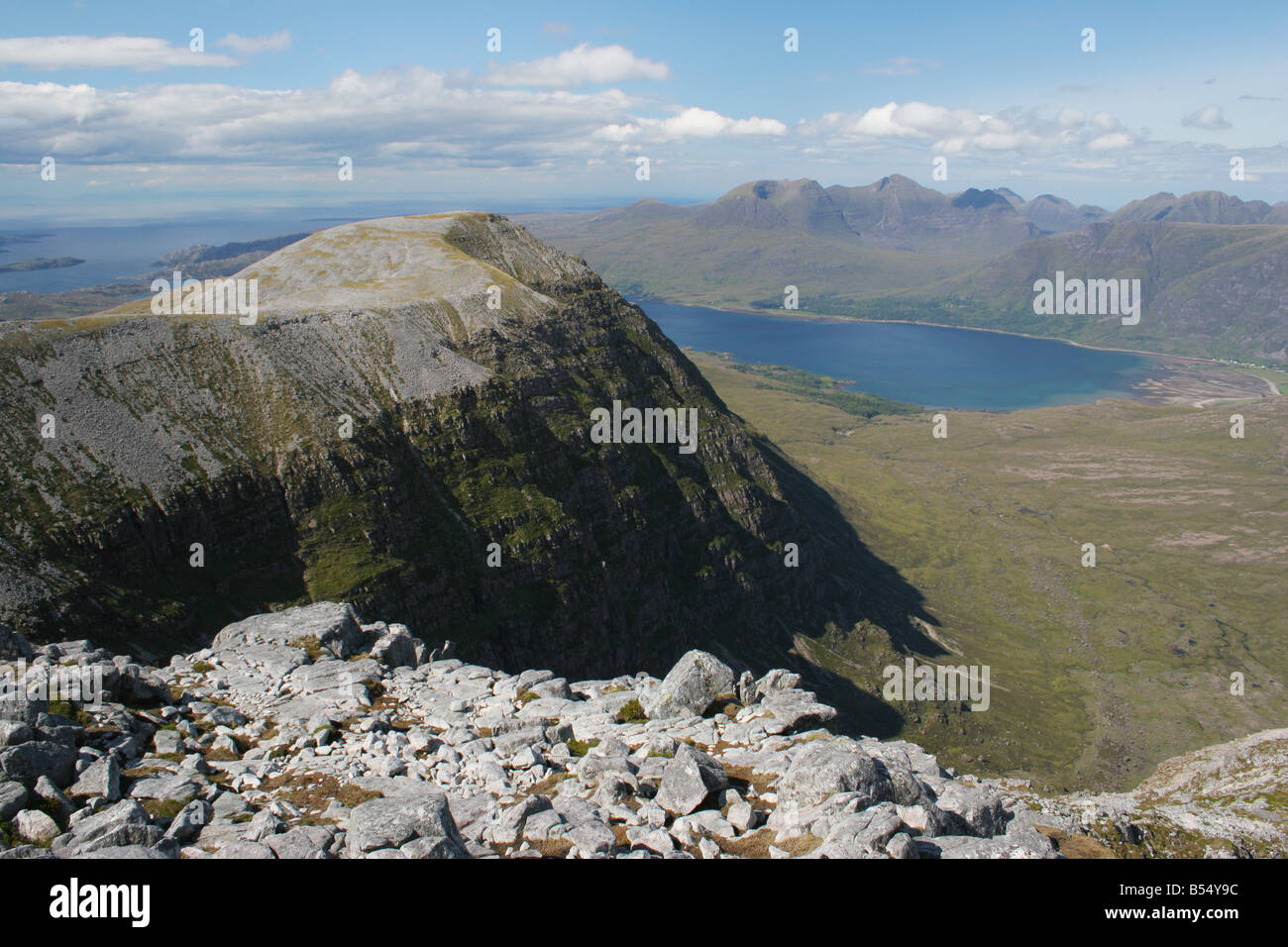 Beinn Damh, Torridon, Scotland Scottish Highlands Stock Photo - Alamy