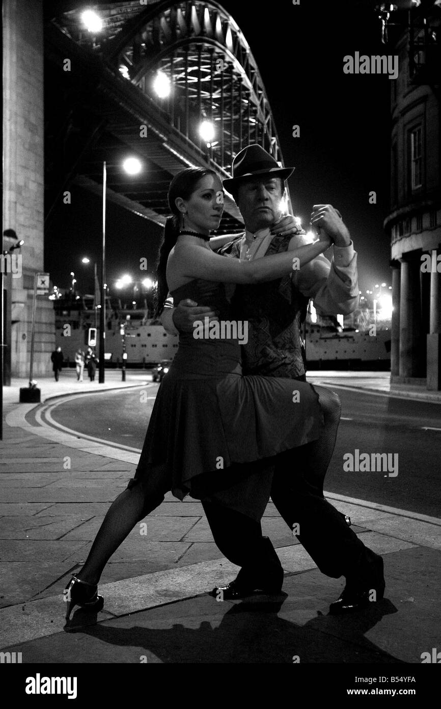 Demonstration of Tango dancing by Liliana Tolomei and Carlos El Tordo ...