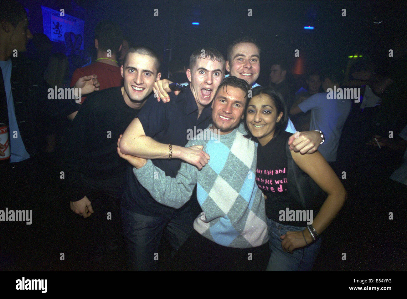 Newcastle Clubbing Scene at Foundation Night Club Stock Photo - Alamy