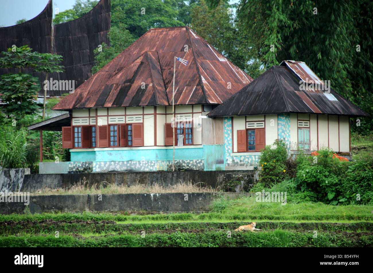 Indonesian traditional house hi-res stock photography and images - Alamy