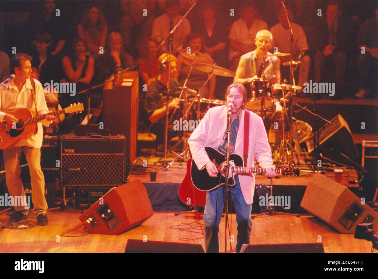 The Lindisfarne concert at the Newcastle City Hall to celebrate the ...