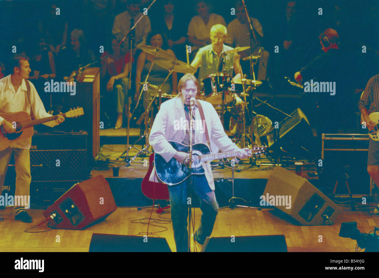 The Lindisfarne concert at the Newcastle City Hall to celebrate the ...