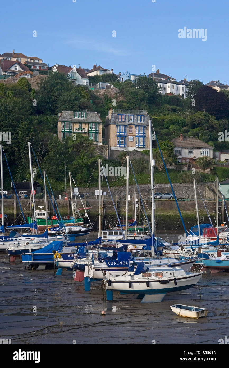 Ilfracombe harbour Devon Great Britain United Kingdom Stock Photo - Alamy