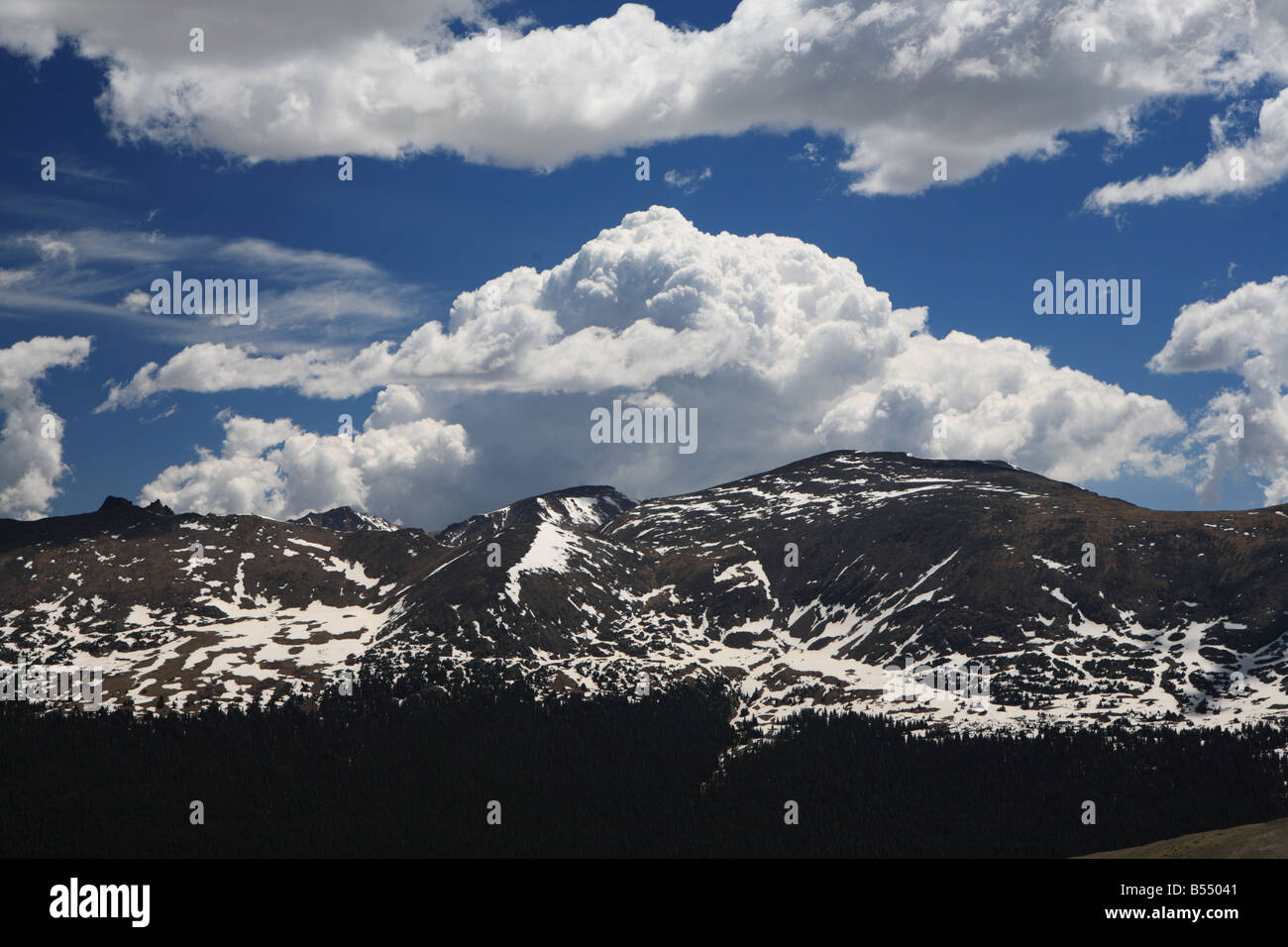 Spring in the Rocky Mountains National Park, Colorado, USA Stock Photo ...