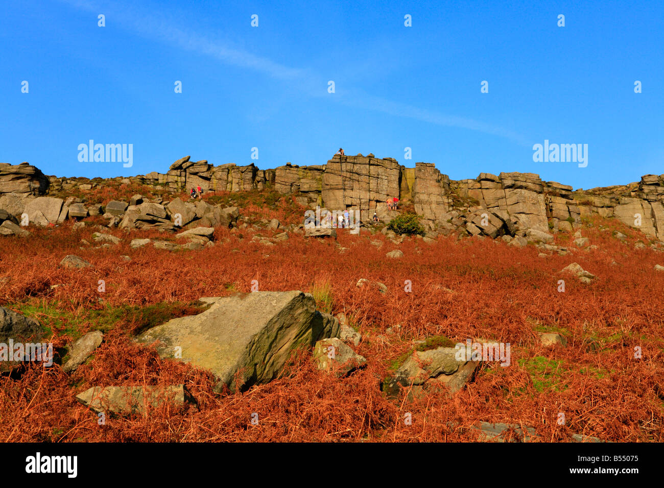 Hathersage peak district hi-res stock photography and images - Alamy