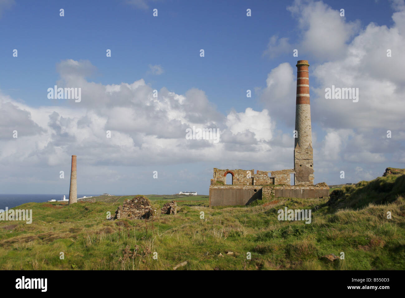 Levant Tin Mine Beam Engine Cornwall Stock Photo - Alamy