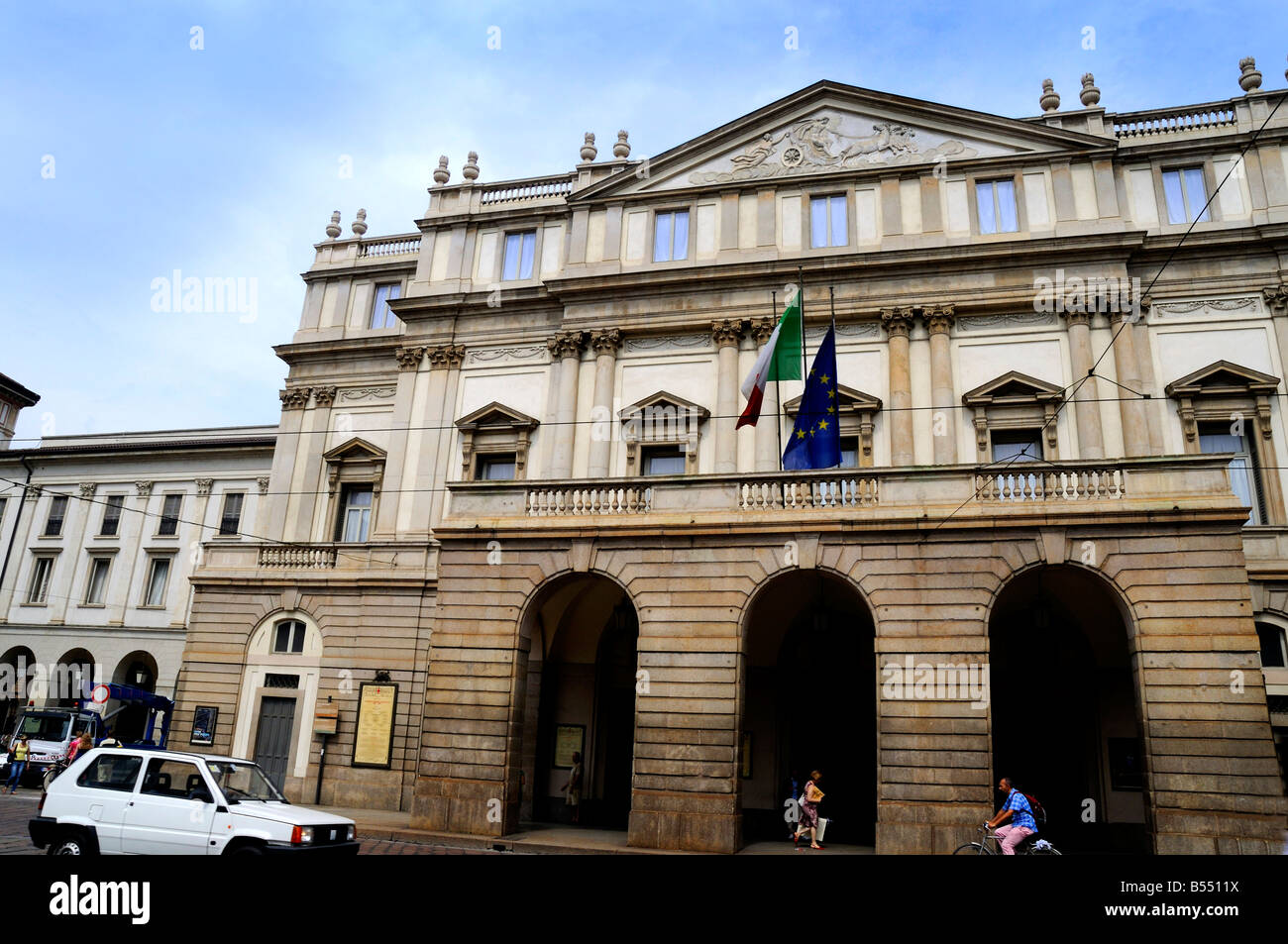 La Scala Opera House in Milan in Northern Italy Europe Stock Photo - Alamy