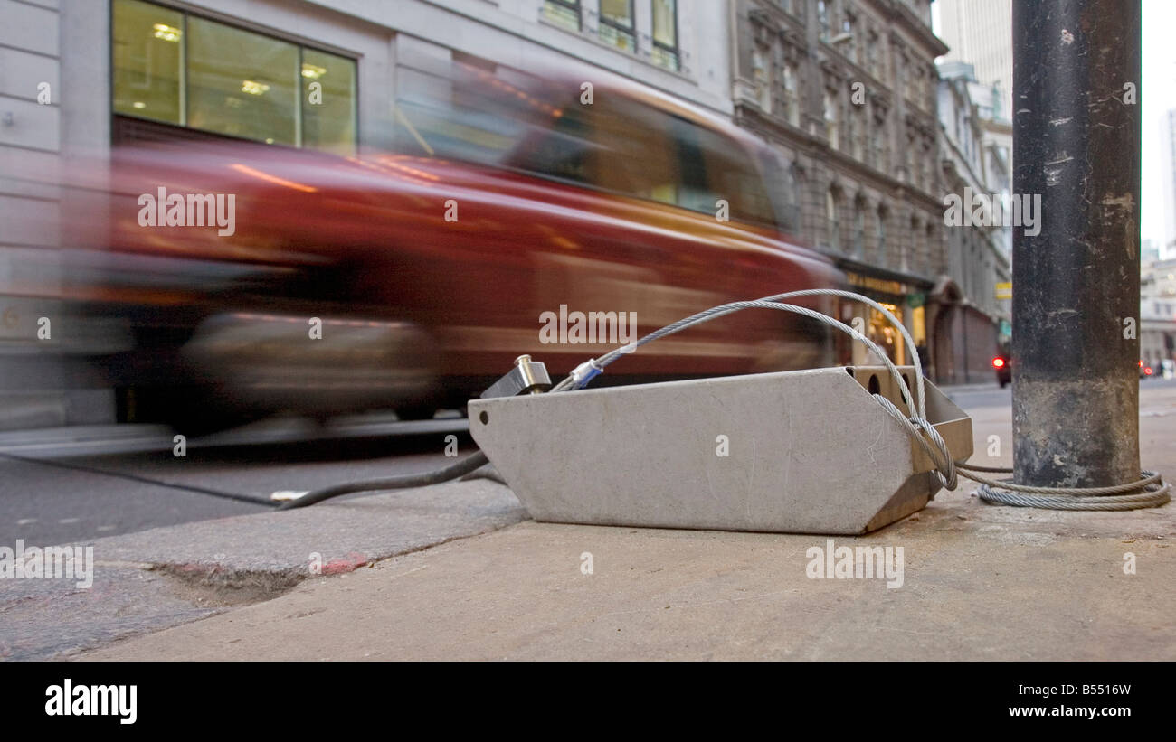 Metrocount Vehicle Classifier System traffic survey system Stock Photo ...