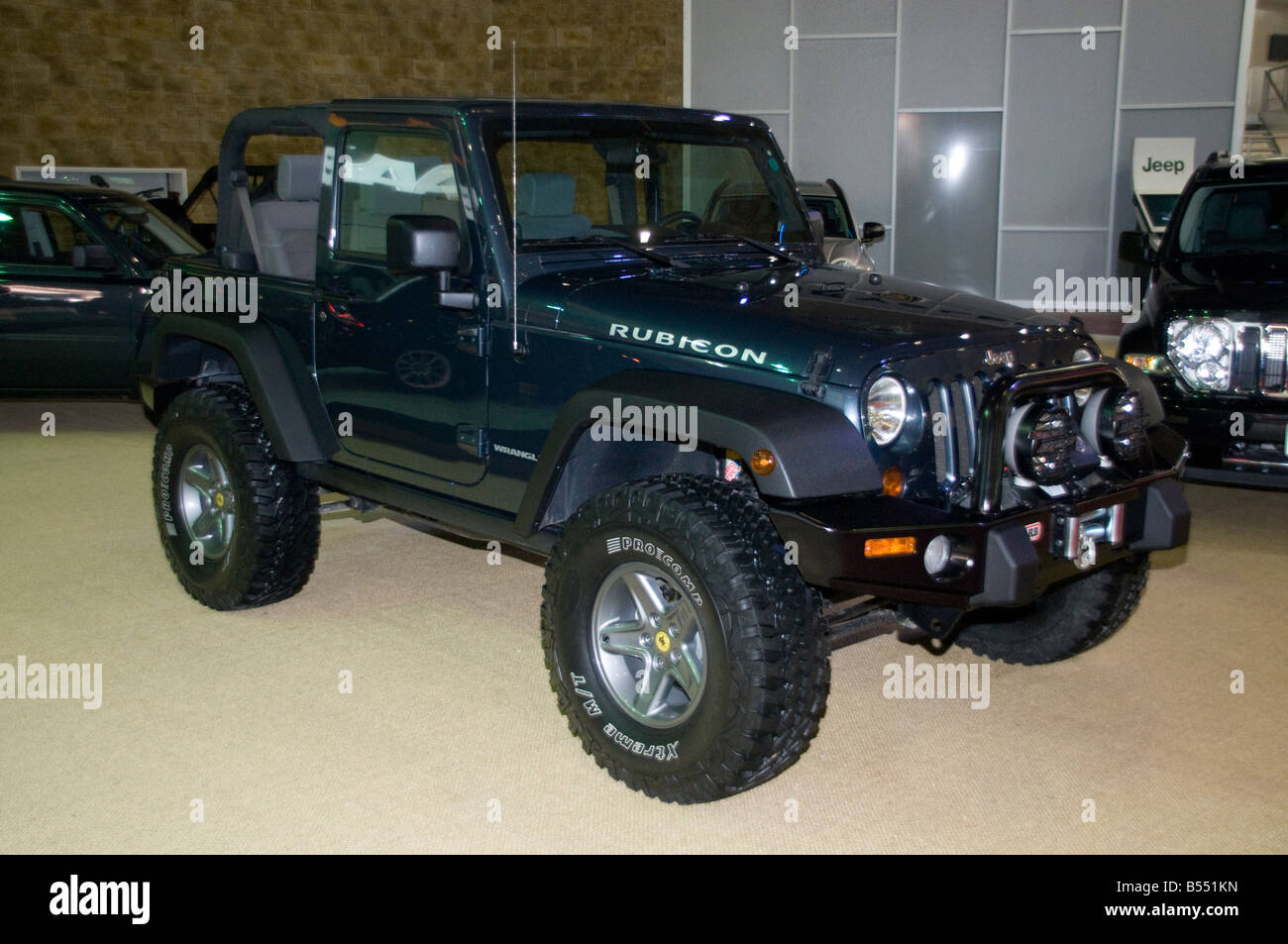 Jeep Wrangler Rubicon Stock Photo - Alamy