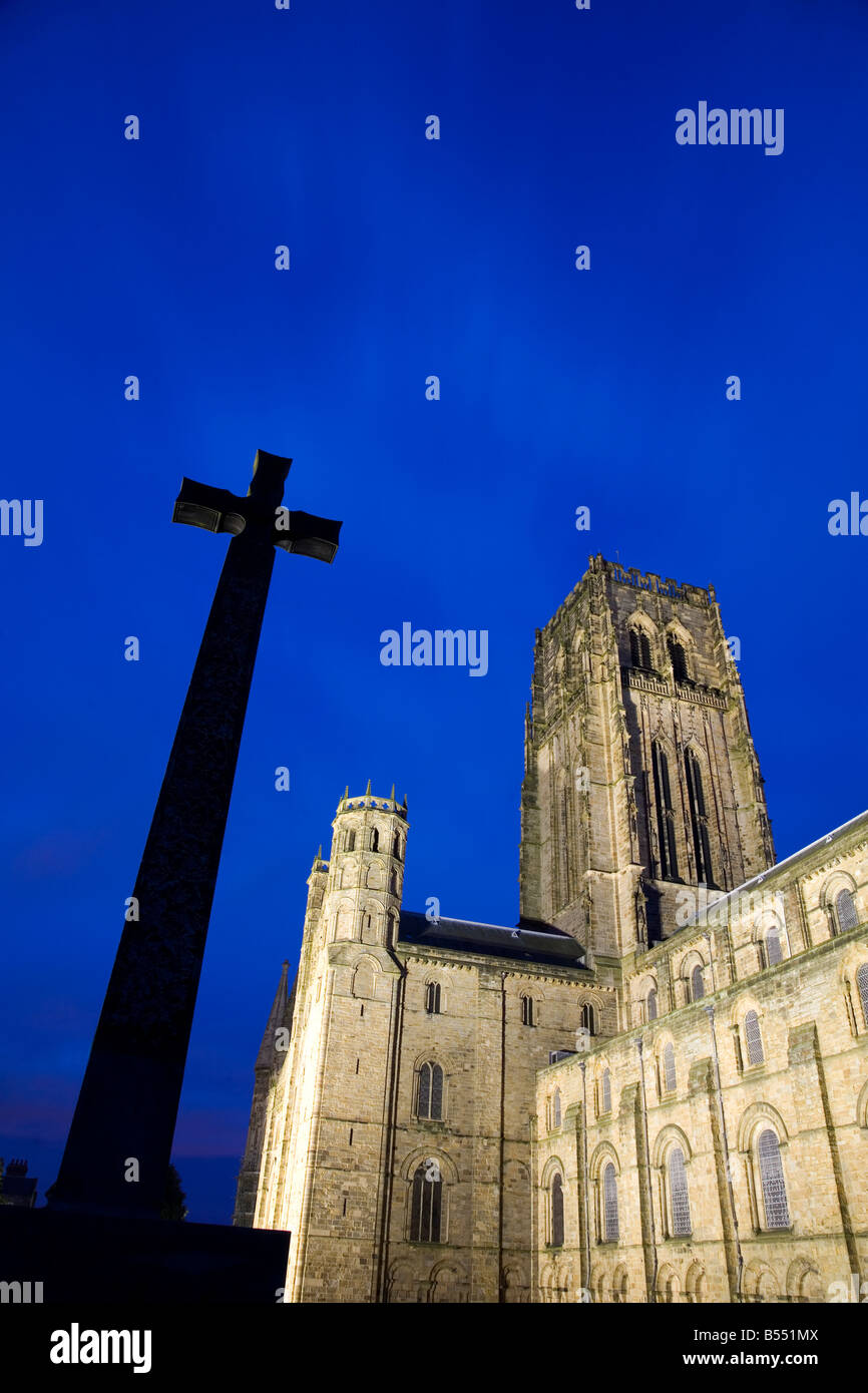 Durham cathedral uk cross hi-res stock photography and images - Alamy