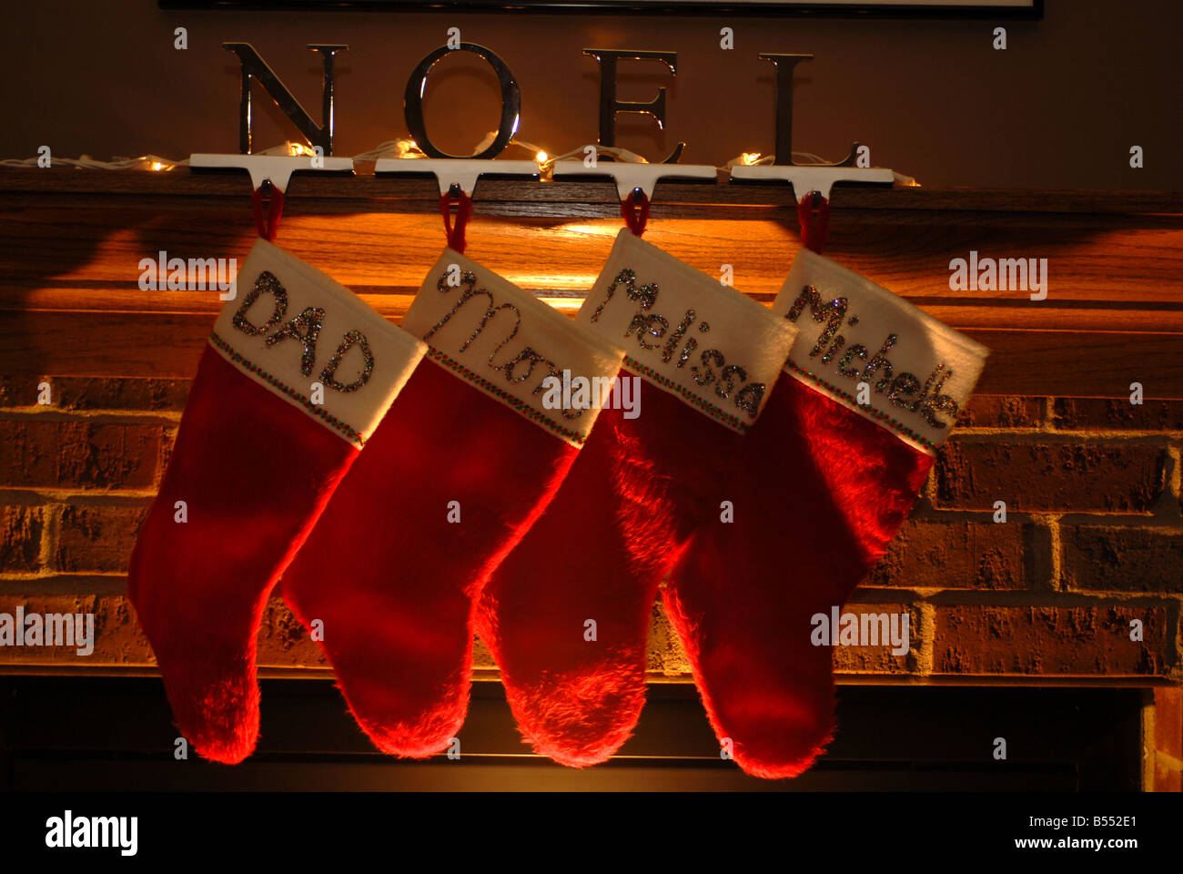 Stockings xmas hi-res stock photography and images - Alamy