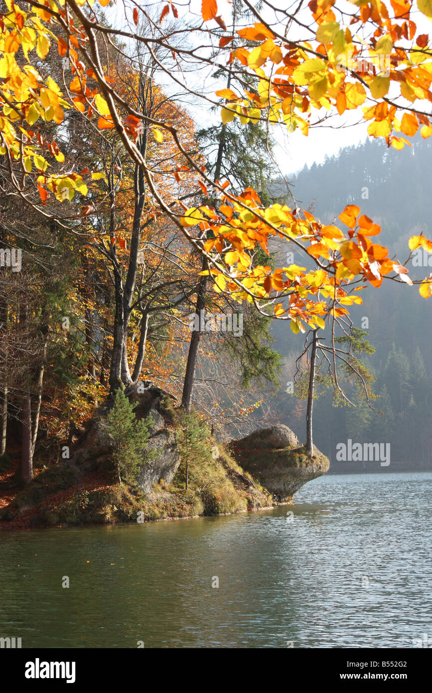 a lake called hechtsee near kufstein Stock Photo - Alamy