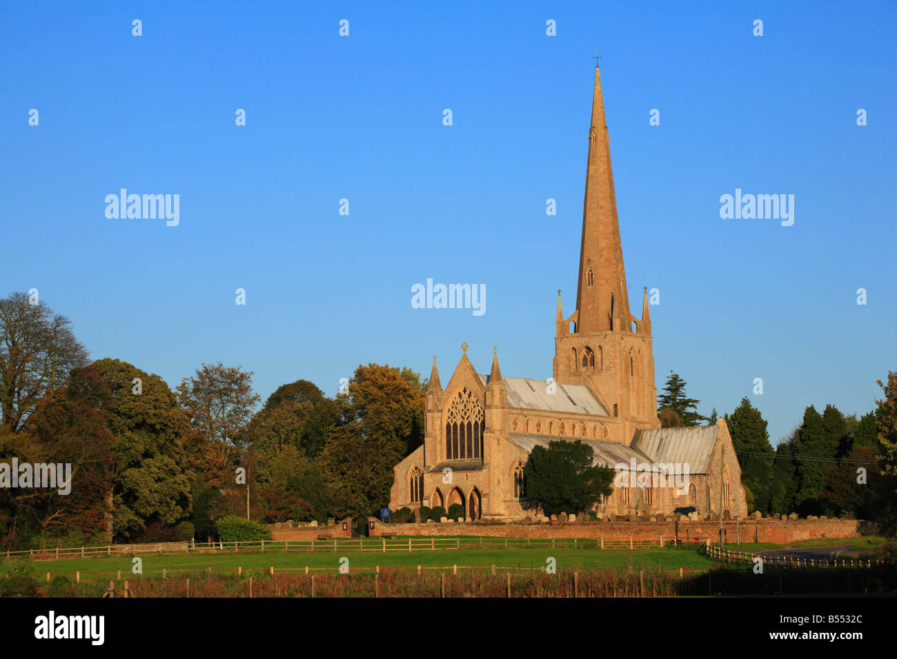 St. Mary's church, Snettisham, Norfolk, UK Stock Photo - Alamy