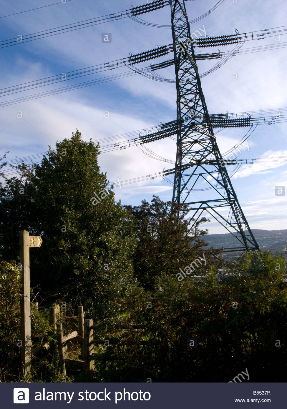 Wales Pylon High Resolution Stock Photography and Images - Alamy