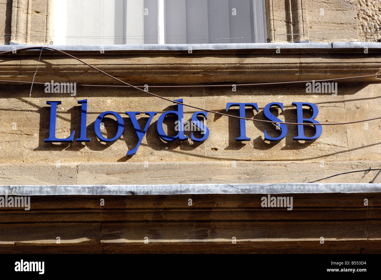 British Bank Lloyds TSB sign Stock Photo - Alamy