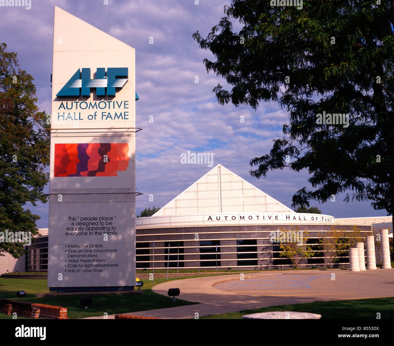 "Automotive Hall of Fame" - Dearborn USA Stock Photo - Alamy