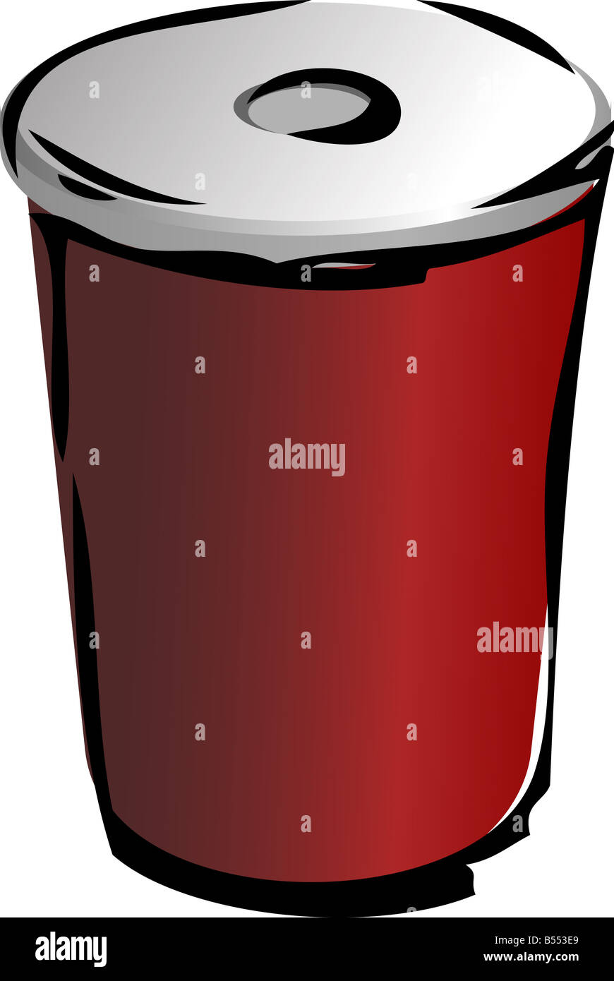 Fast food drink container hand drawn illustration Stock Photo - Alamy