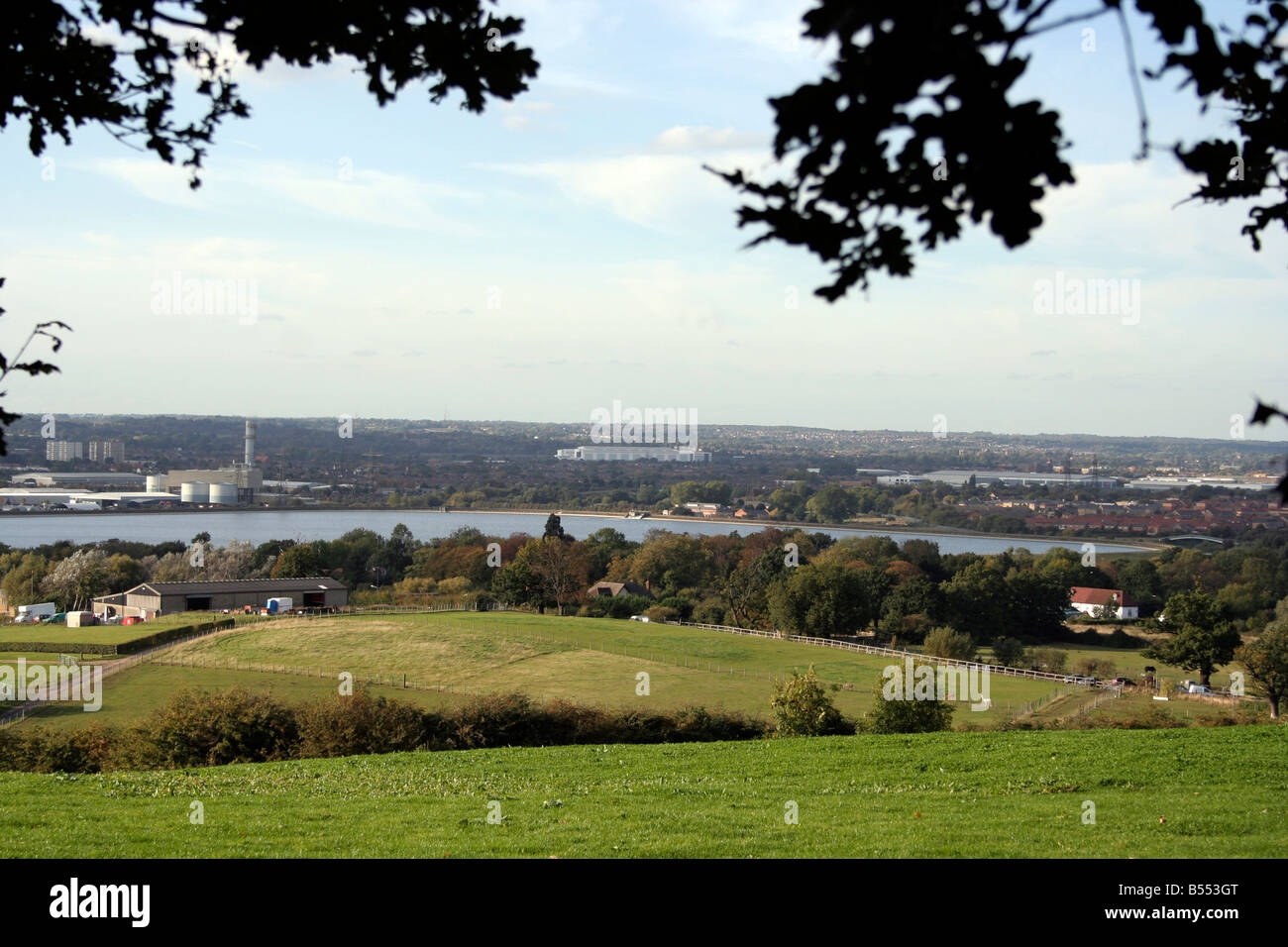 King George's Reservoir Stock Photo - Alamy
