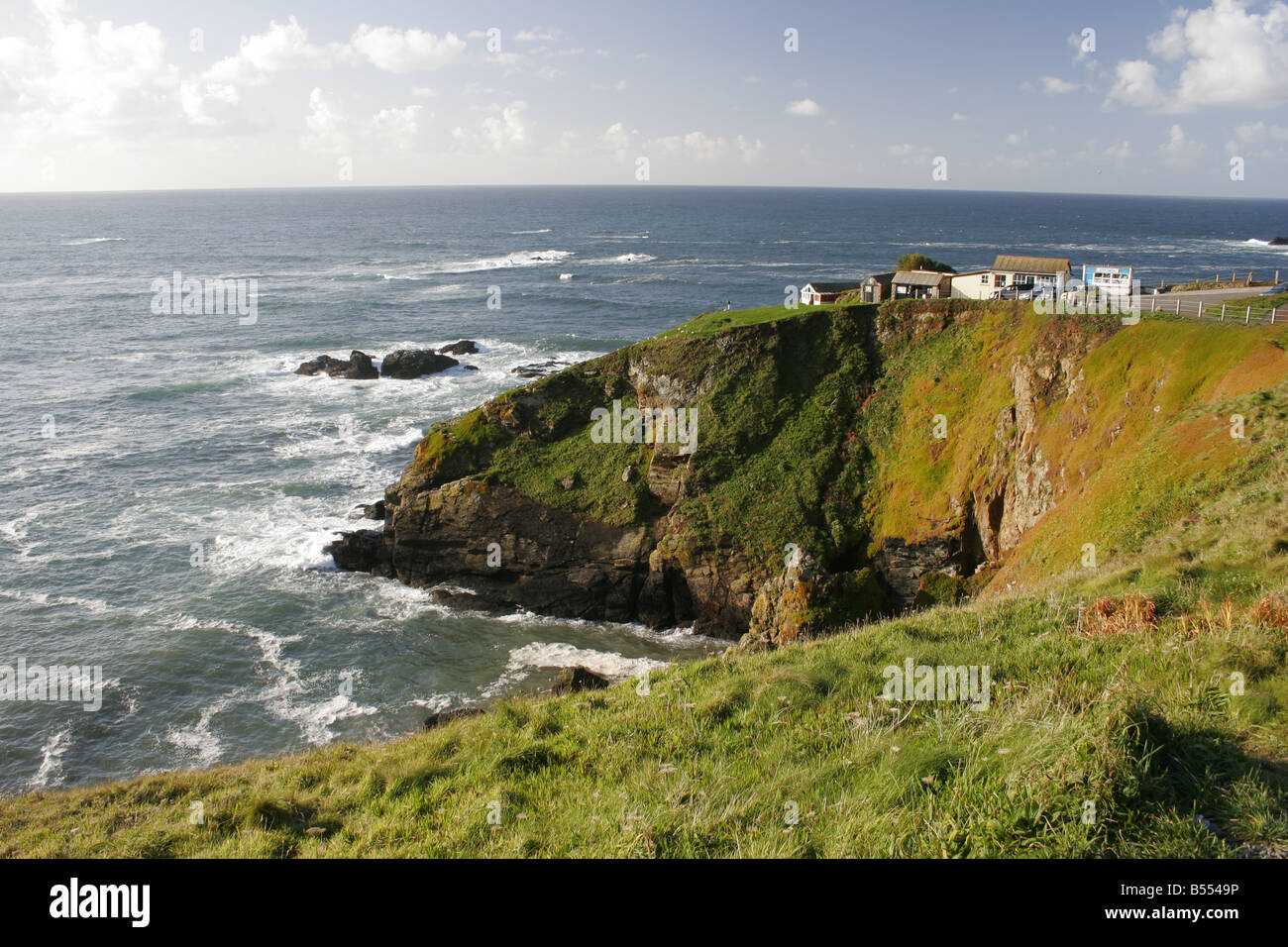 Lizard Point, the most southerly point of mainland Britain, Cornwall ...