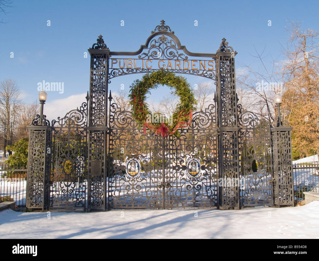 Halifax Public Gardens Winter