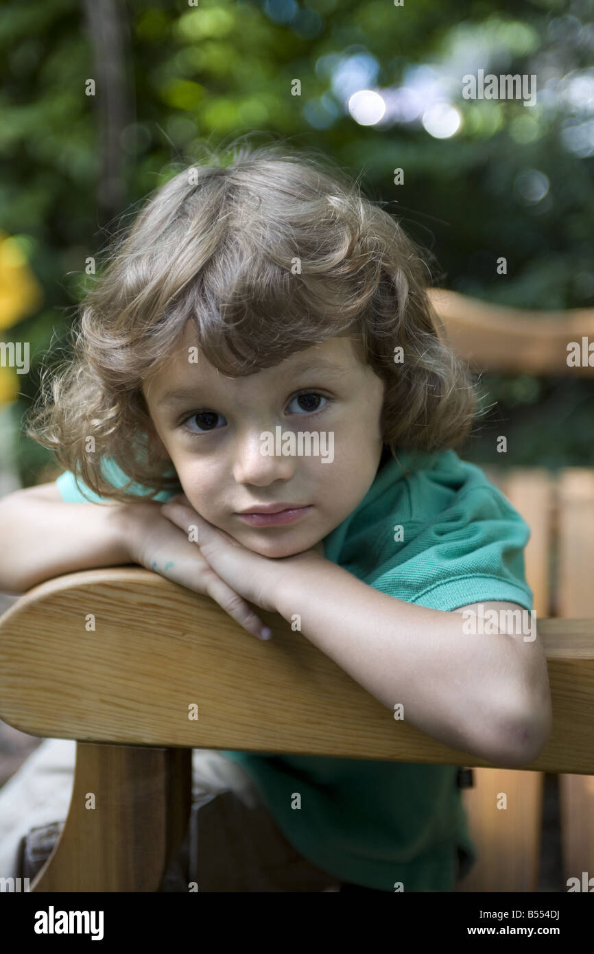 Portrait of a three year old boy Stock Photo - Alamy