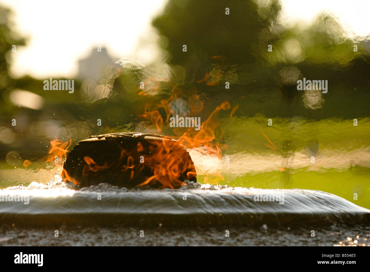 Fire heat distortion hi-res stock photography and images - Alamy