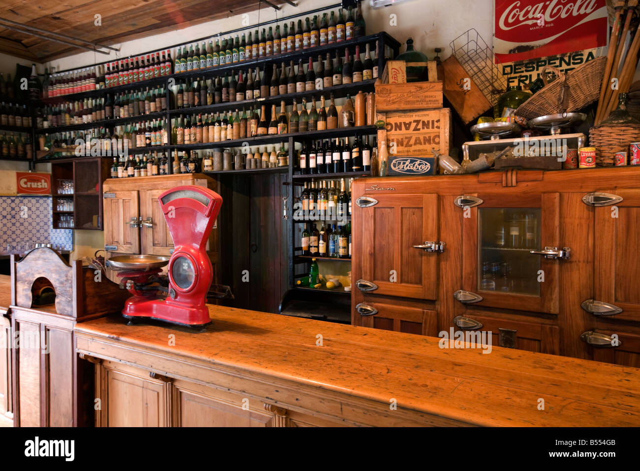 The interior of the Boliche de Bessonart San Antonio de Areco Argentina ...