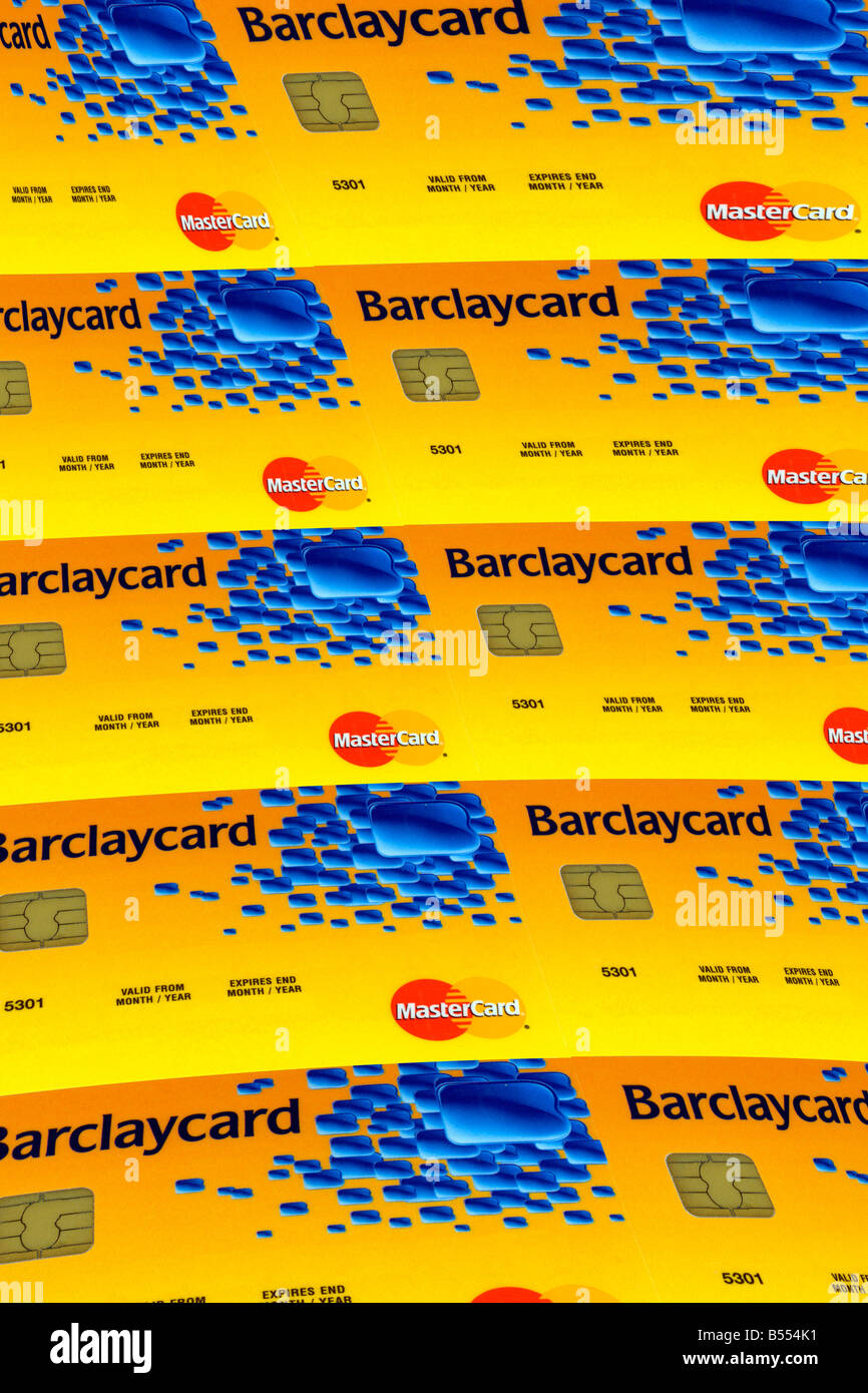 Barclays Mastercard Credit cards Buy now pay later Stock Photo - Alamy