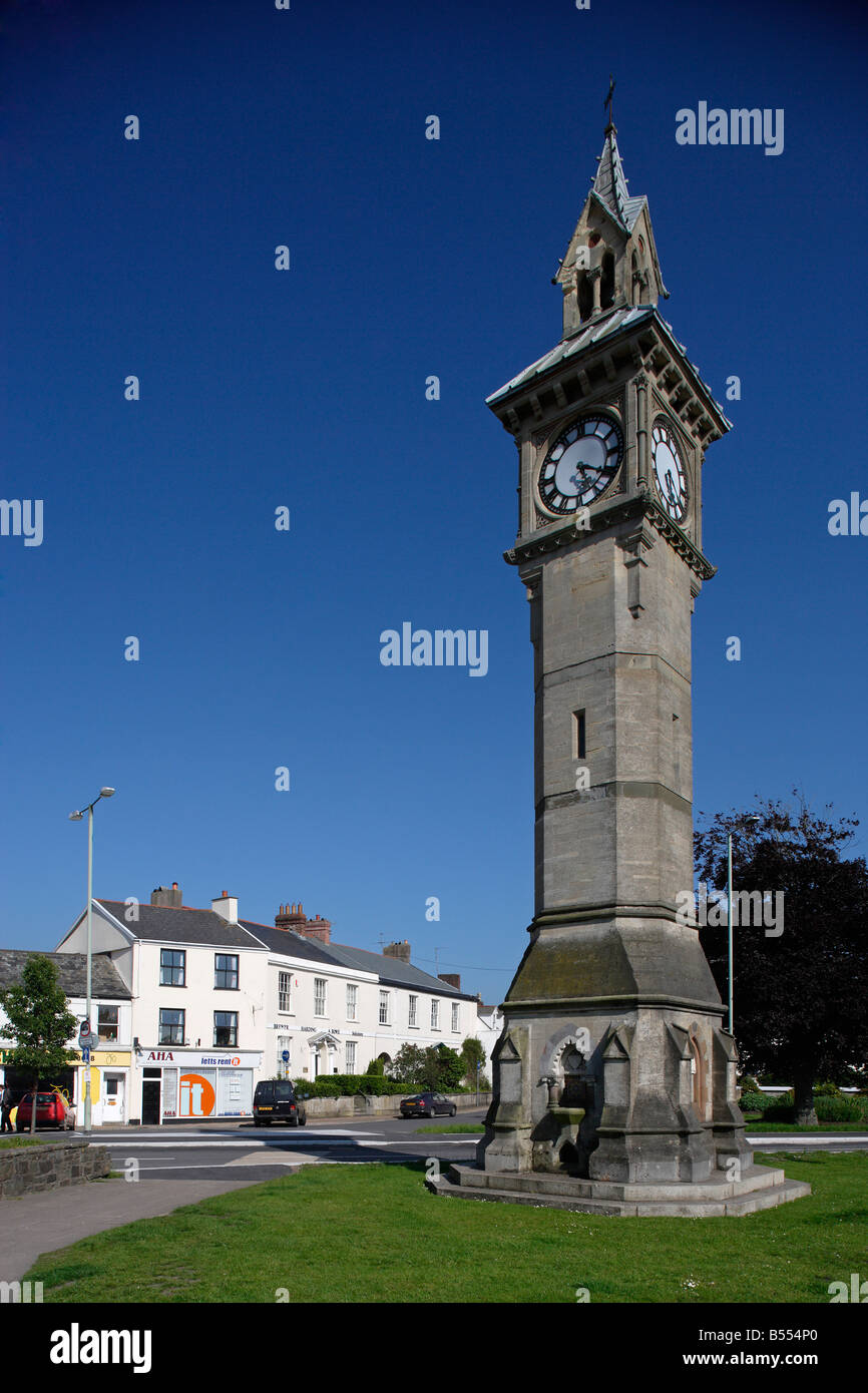 Clock tower barnstaple hi-res stock photography and images - Alamy