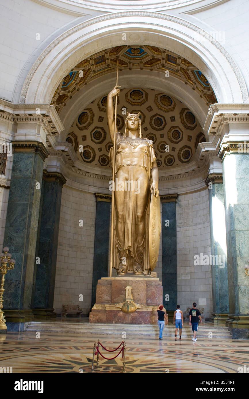Minerva Protectress in the entrance of Capitolio building,Havana,Cuba ...