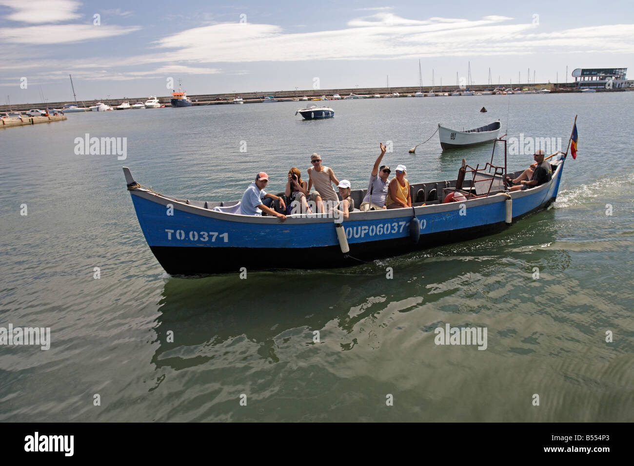romanian diving boat Stock Photo - Alamy