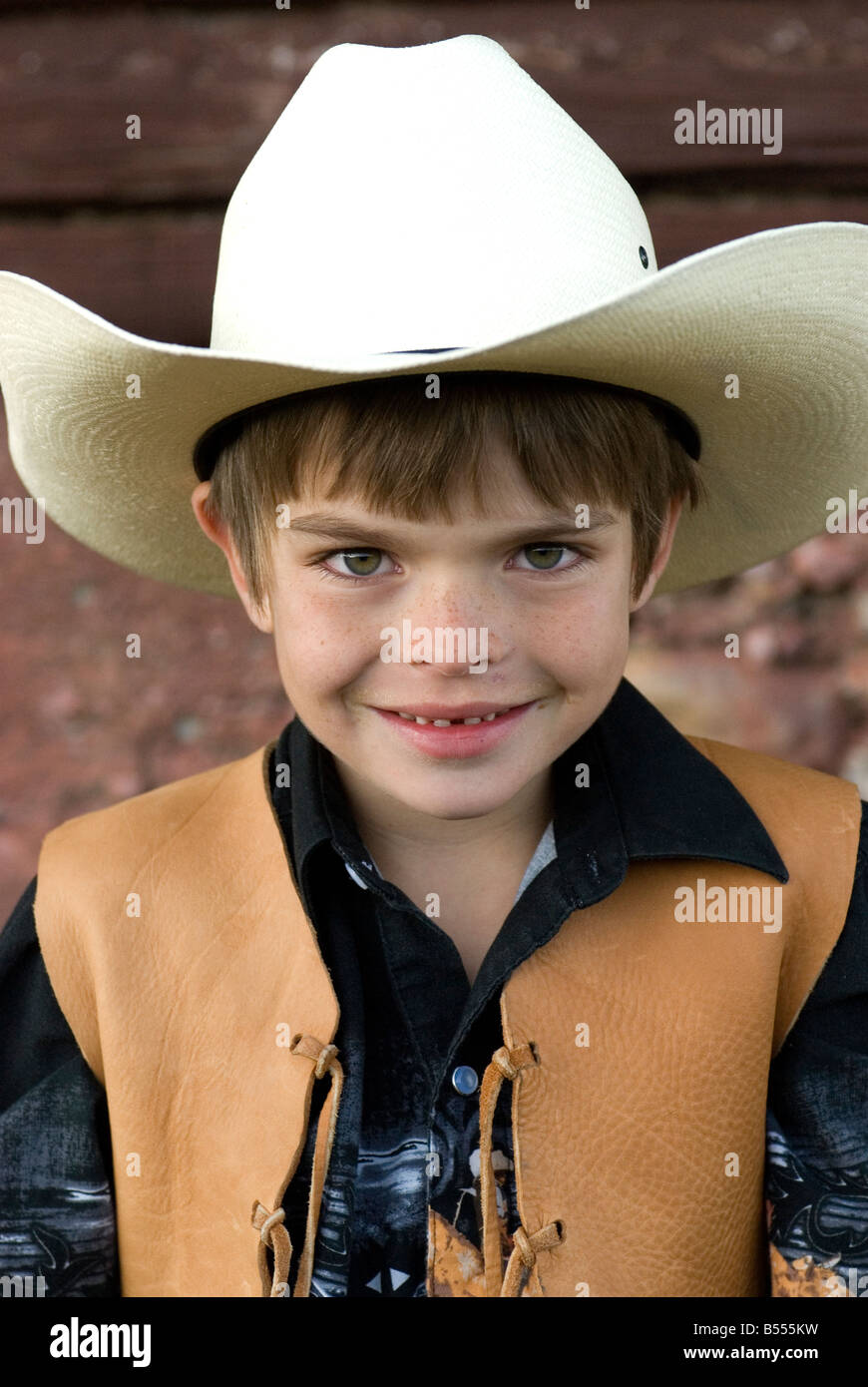 Kid cowboy Stock Photo - Alamy