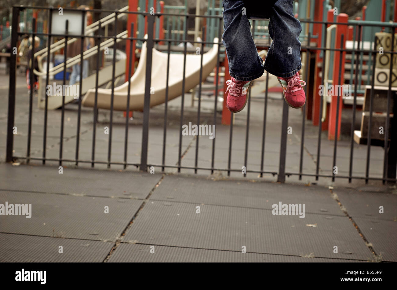 Kid in playground High Resolution Stock Photography and Images - Alamy