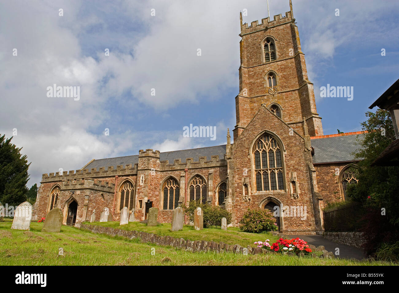 St. george church dunster hi-res stock photography and images - Alamy