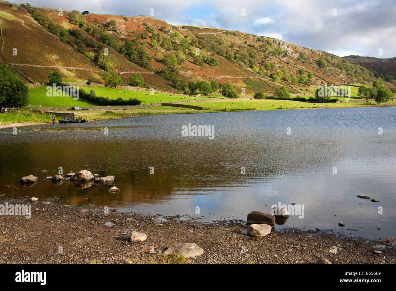 Watendlath Tarn High Above The Borrowdale Valley In The Autumn, 'The ...