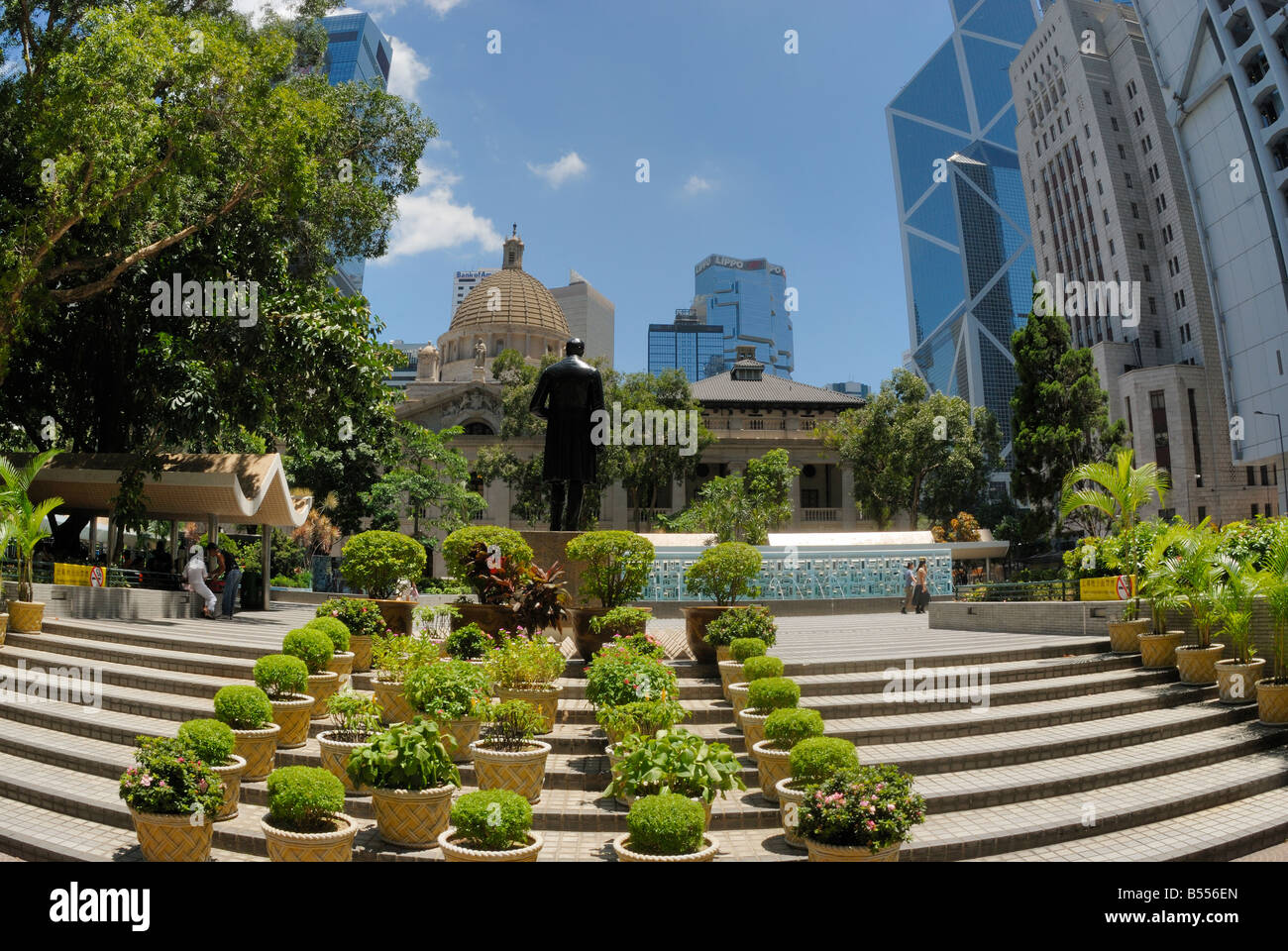Statue Square, Hong Kong Stock Photo - Alamy
