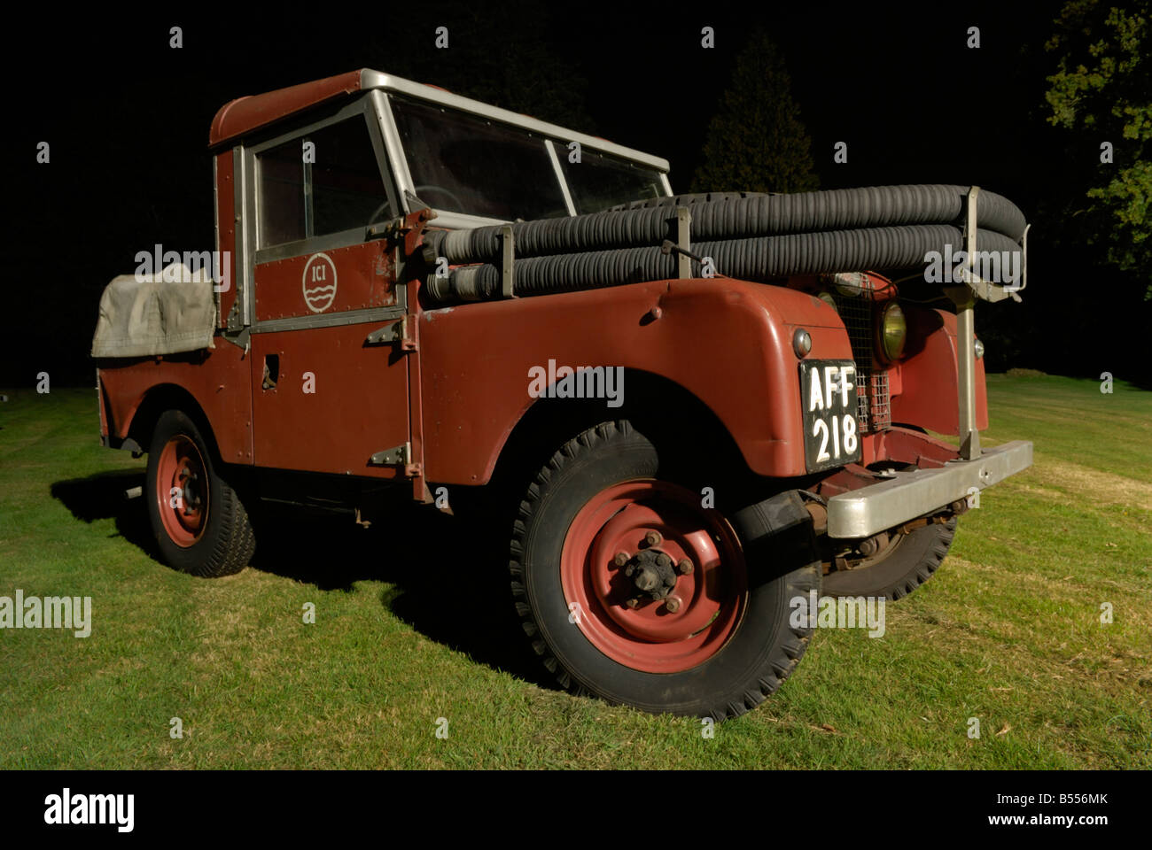 Vintage fire tender High Resolution Stock Photography and Images - Alamy