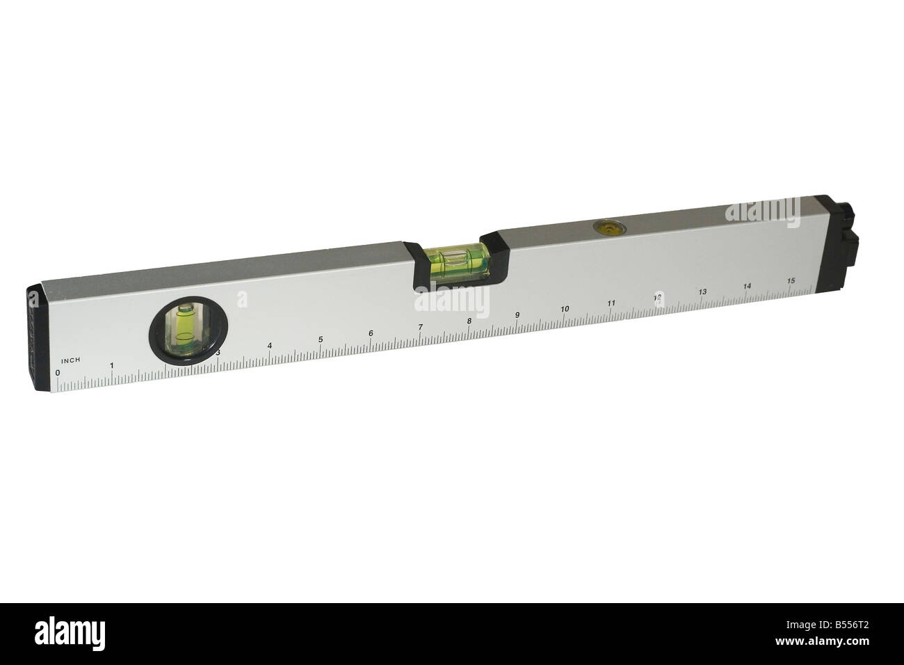 A two foot level used by bricklayers and carpenters isolated Stock ...