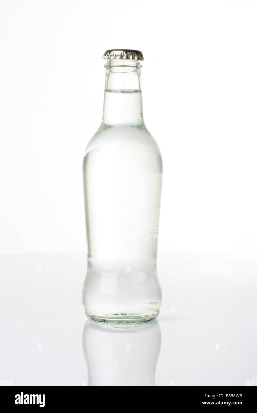 Bottled water shot in studio isolated on white Stock Photo - Alamy
