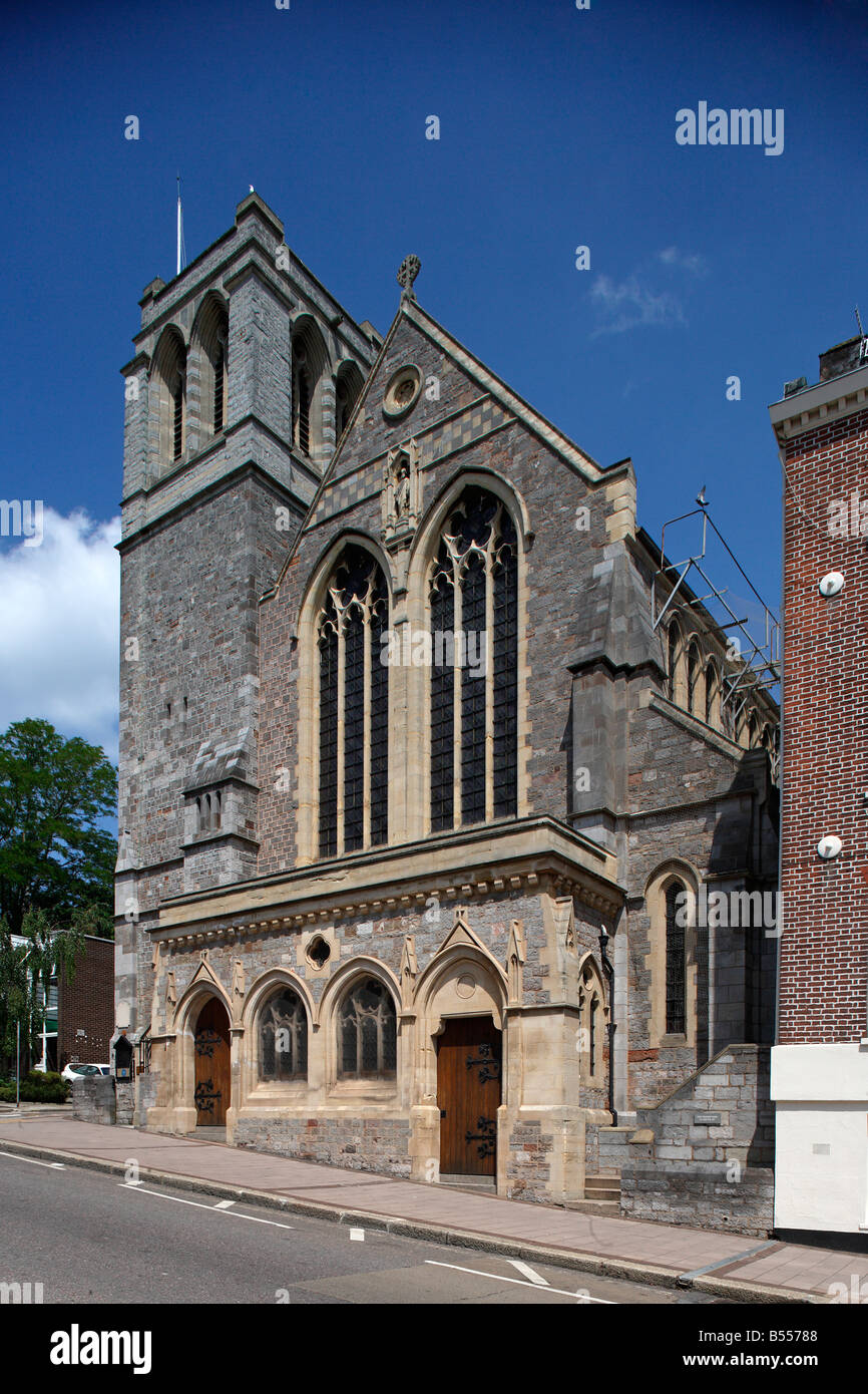 Exeter South Street church Devon UK Stock Photo - Alamy